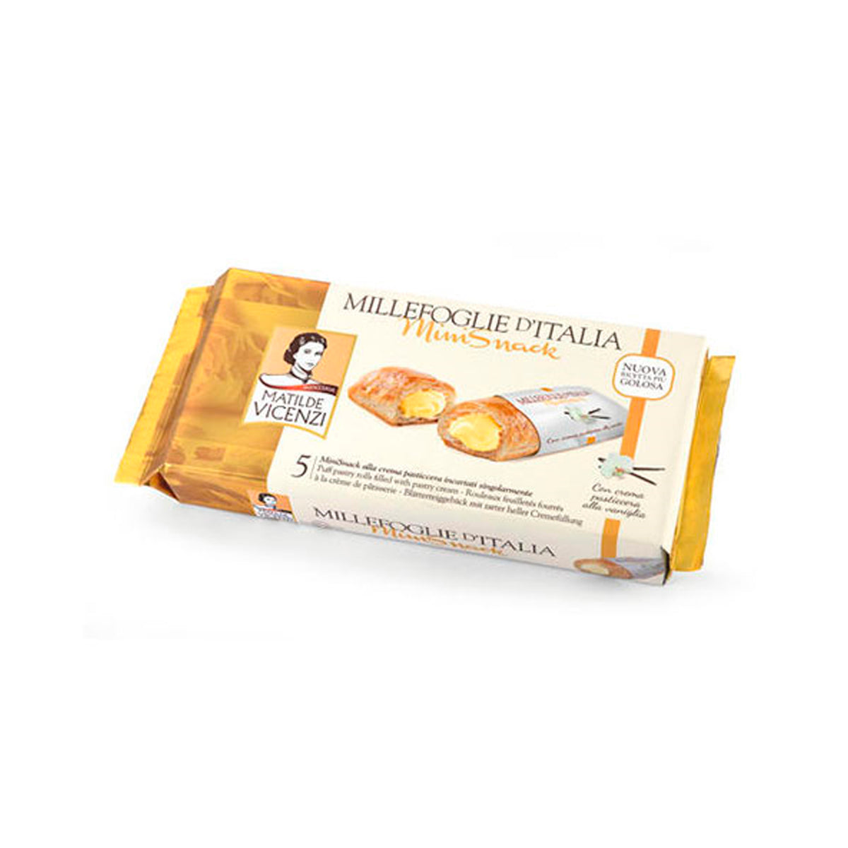 Matilde Vicenzi Puff Pastry Cream | 125g - Italian Biscuits – Taste ...